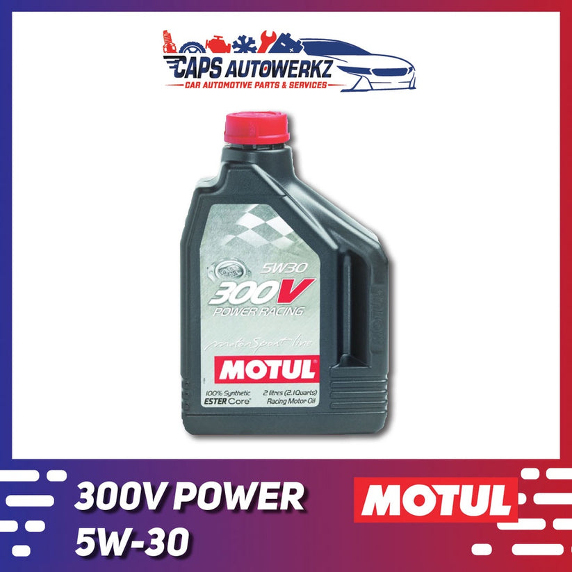 MOTUL 300v Power 5W-30 (2 litre packaging) – Car Autoparts Store