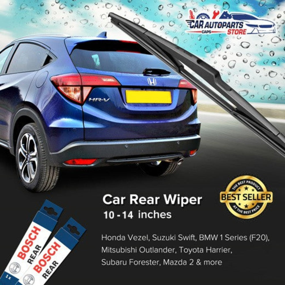 Bosch Rear Wipers Size 10" - 14" for Asian And European Cars – Car ...